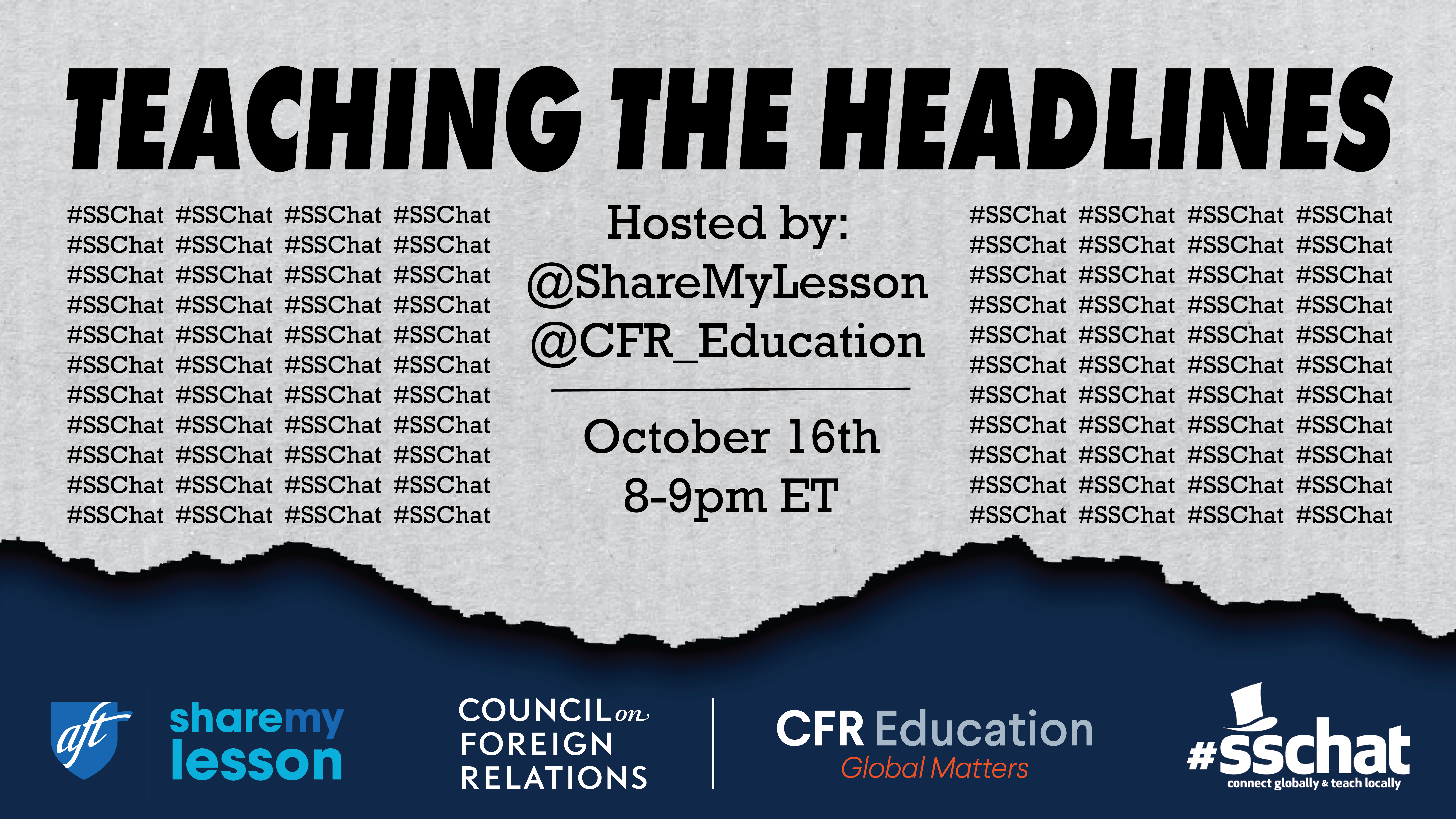 Teaching the Headlines #sschat | CFR Education