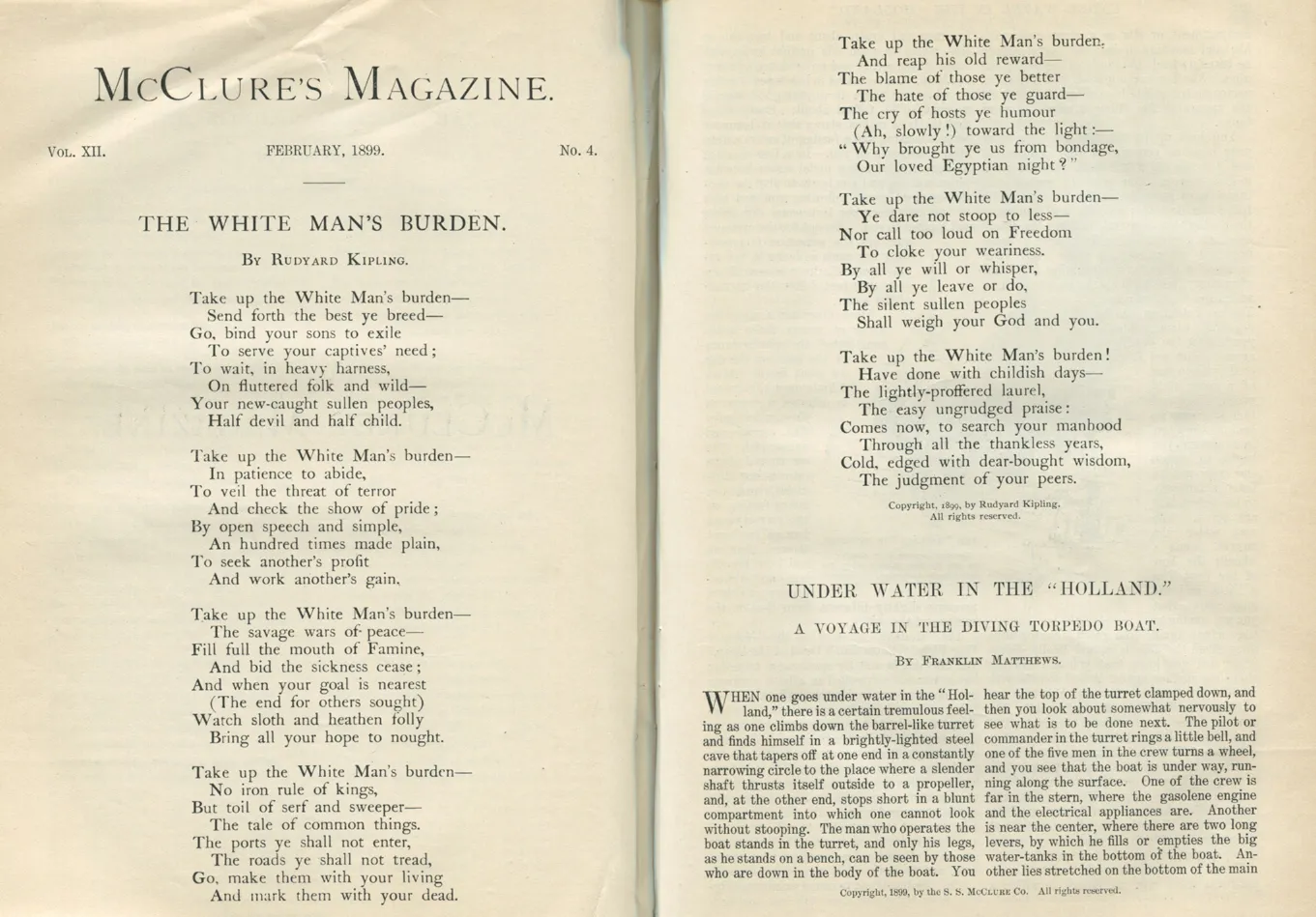 Primary Sources from U.S. Overseas Expansion - Rudyard Kipling, "The ...